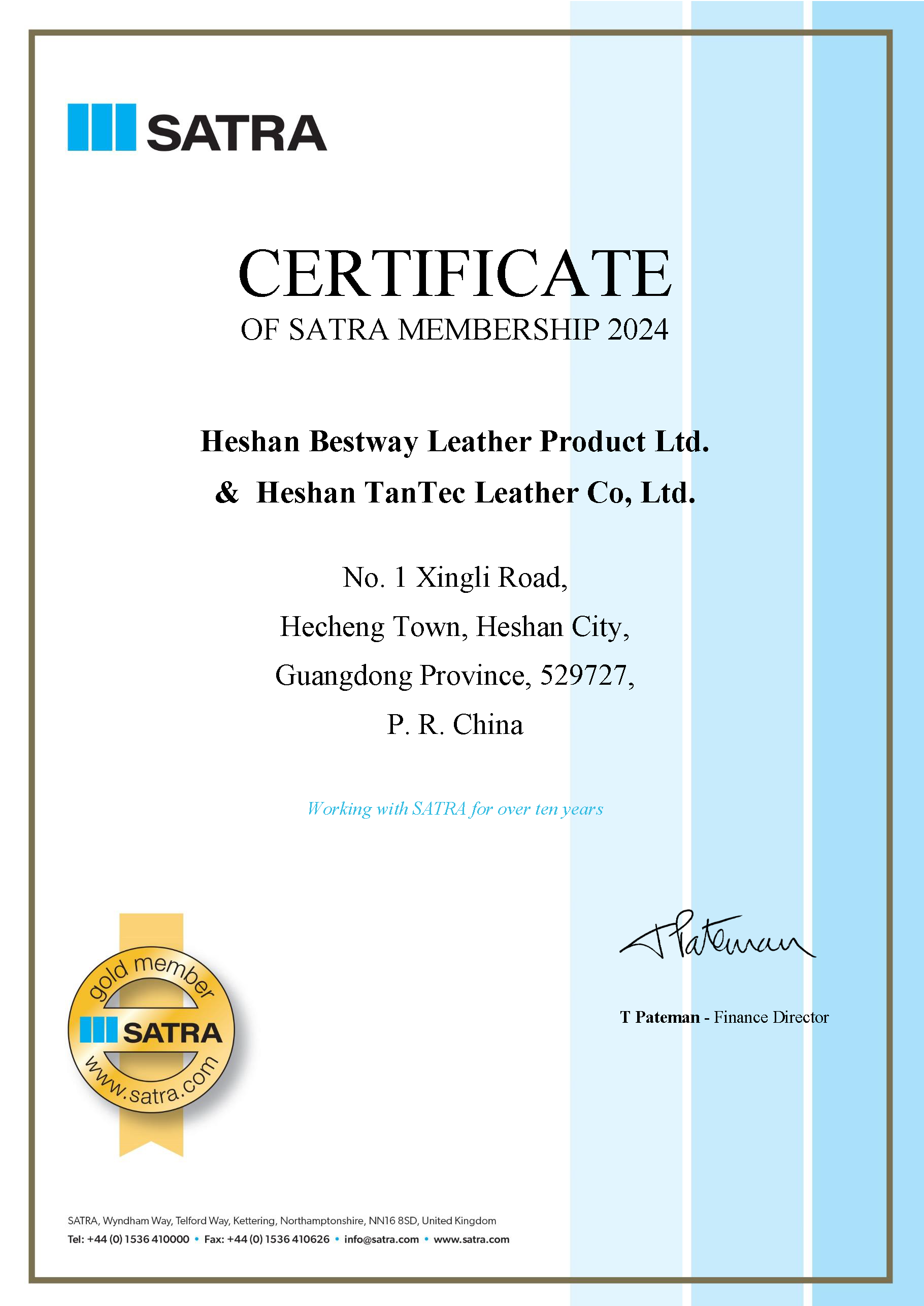 ISA Nextgenmaterials Corporate site | Awards & Certifications